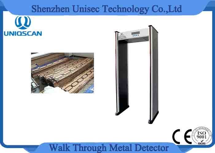 Multiple Zones 6/12/18 Zones Wide Use Walk Through Metal Detector with ...