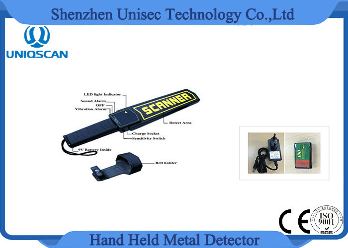 Hand Wand Metal Detector with 9V battery for Security Checking to ...