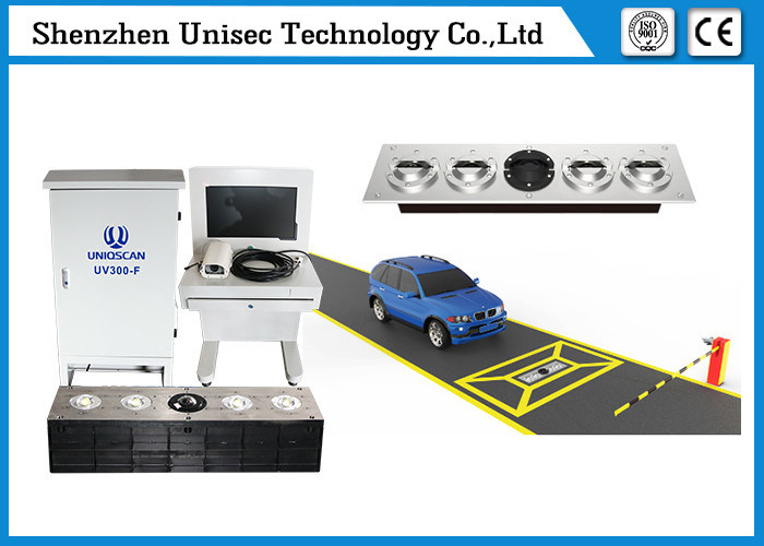 LPR Software Under Vehicle Inspection System Scanner UV300-F For Under ...