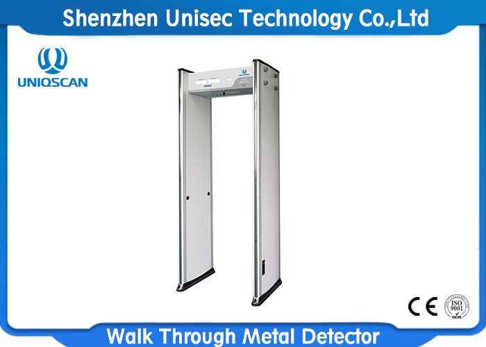 Walkthrough 6 Zones Door Frame Metal Detector Gate With CE / ISO ...