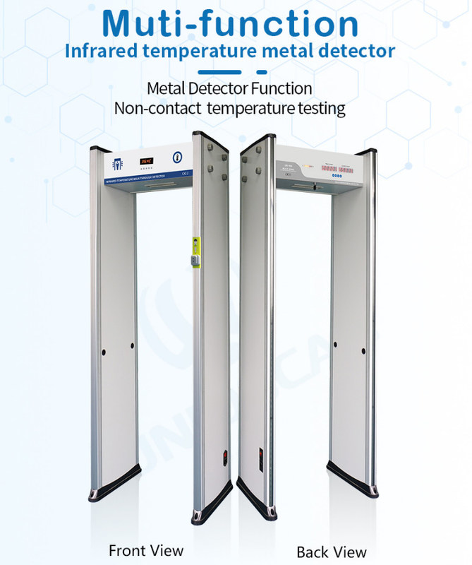 Public Security Checking UB500T 6 Zones 5-15cm Walk Through Metal ...