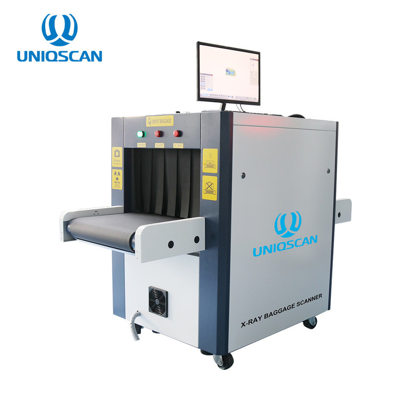 Tunnel 38AWG X Ray Baggage Scanner Machine 80KV Anode Voltage