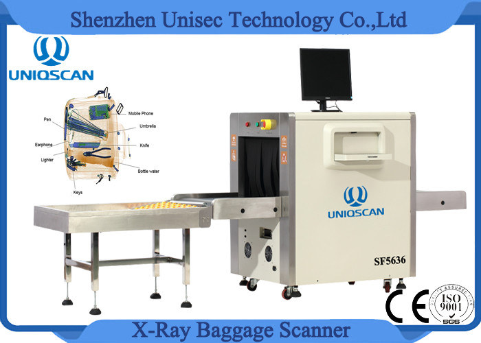 Small X Ray Luggage Scanner SF5636 with 560*360mm Tunnel Size For Tender