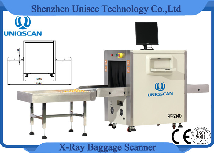 Middle X Ray Baggage Scanner Machine Checked Baggage For Bank , Multi ...