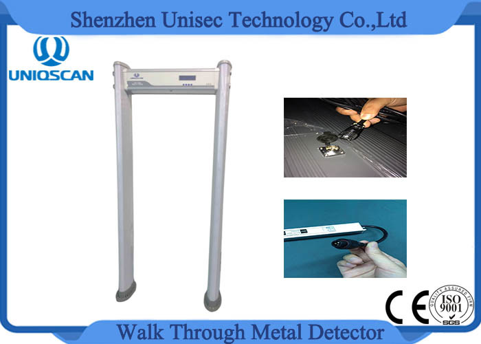 Waterproof Walk Through Metal Detector 24 Zones With High Density ...