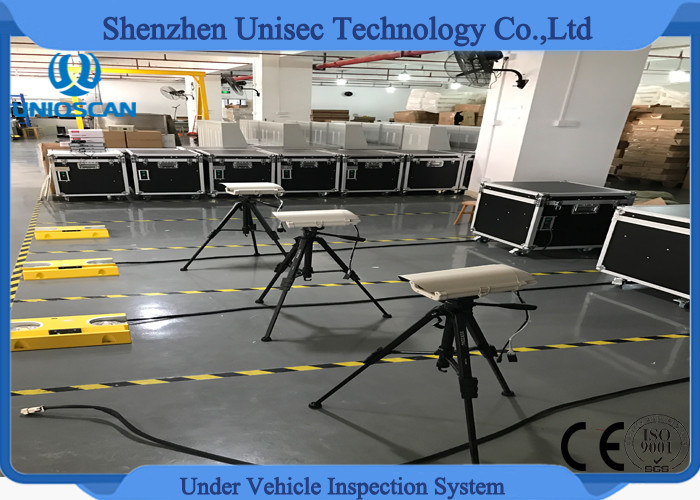 IP68 Grade Mobile Inspection System , Under Vehicle Scanner Rs232 ...