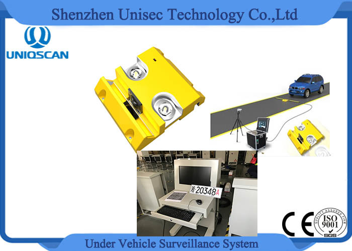 Durable Mobile Under Vehicle Inspection System , Portable Surveillance ...