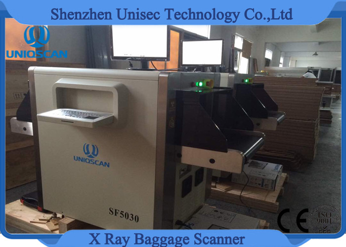 Small Size Duel Energy X Ray Baggage Scanner SF5030C Use For Hotel ...
