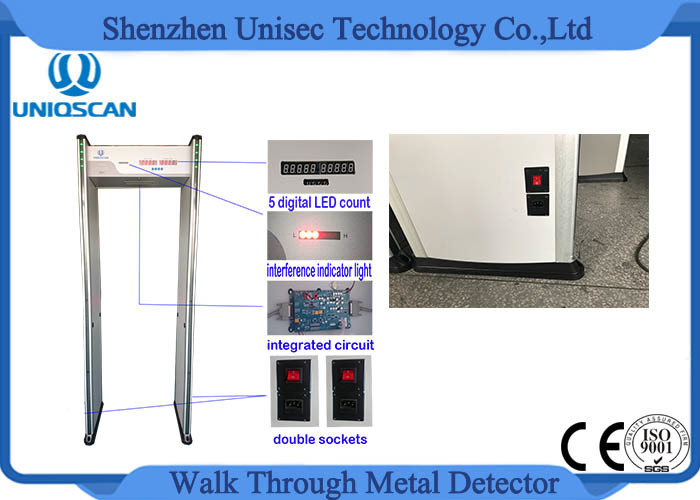 Led Screen Super Scanner Metal Detector With High Density Material , Ce ...