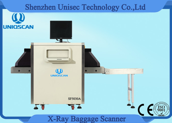 Small Channel SF5030A Enhanced X Ray Inspection Machine Security Scan ...