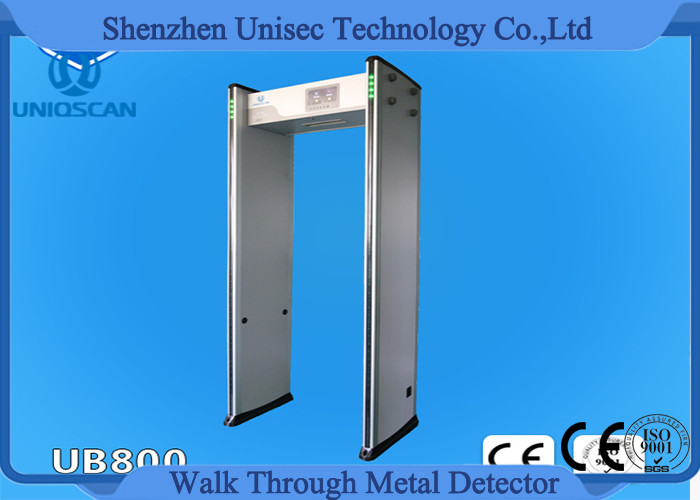 33/45 Zone Door Frame Metal Detector Gate , Walk Through Security ...