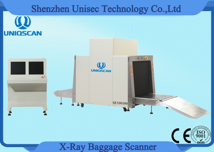 24bit Xray Public Place Security Airport Baggage Scanner With Tunnel ...