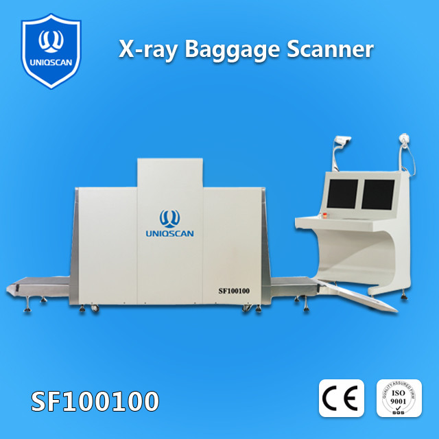Airport X Ray Baggage Scanner with high sefinition scanned images