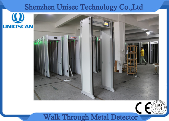 300 Sensitivity 30 zones walk through gate metal detector with CE/ISO ...