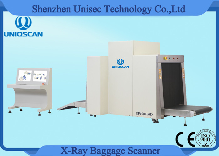 Dual View Baggage Screening Security Scanners / Xray Baggage Inspection ...