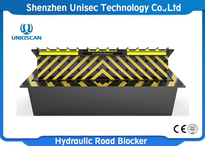 Remote Control Hydraulic Road Blocker 6 M Vehicle Road Block Barrier ...