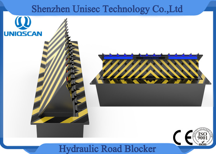 Remote Control Tire Traffic Spikes And Road Blockers , Security Road ...