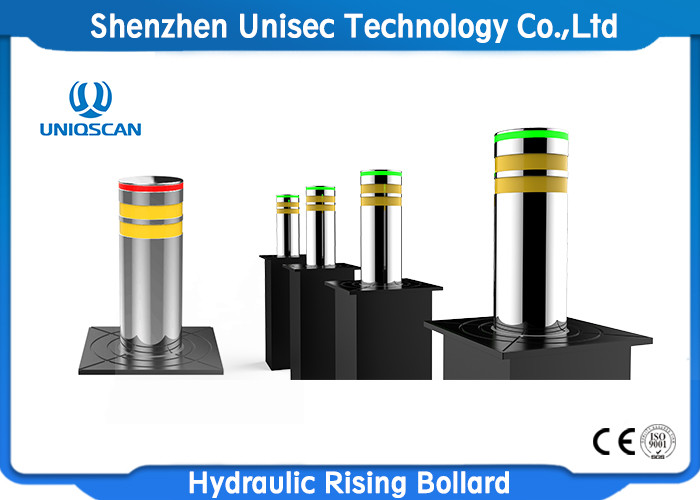 Hydraulic Parking Lot Bollards / Automatic Rising Bollards with Factory ...