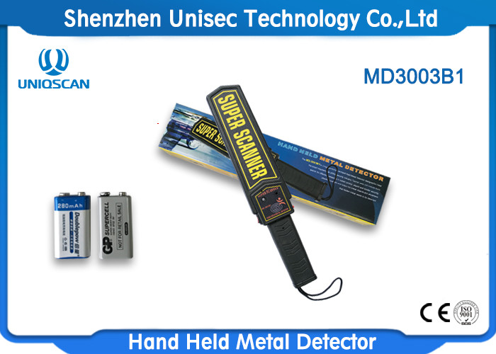 Uniqscan Portable Hand Held Metal Detector MD3003B1 With ABS Housing ...