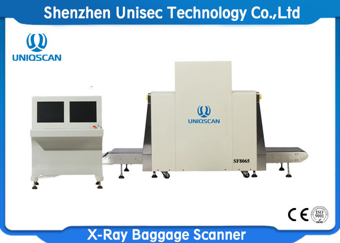 SF8065 Security Inspection Equipment Dual Energy X Ray Machines At Airports