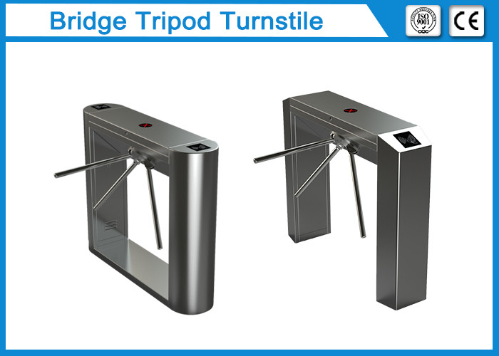 Fully Auto Bridge Tripod Turnstile Gate Bi Directional With Adjustable ...