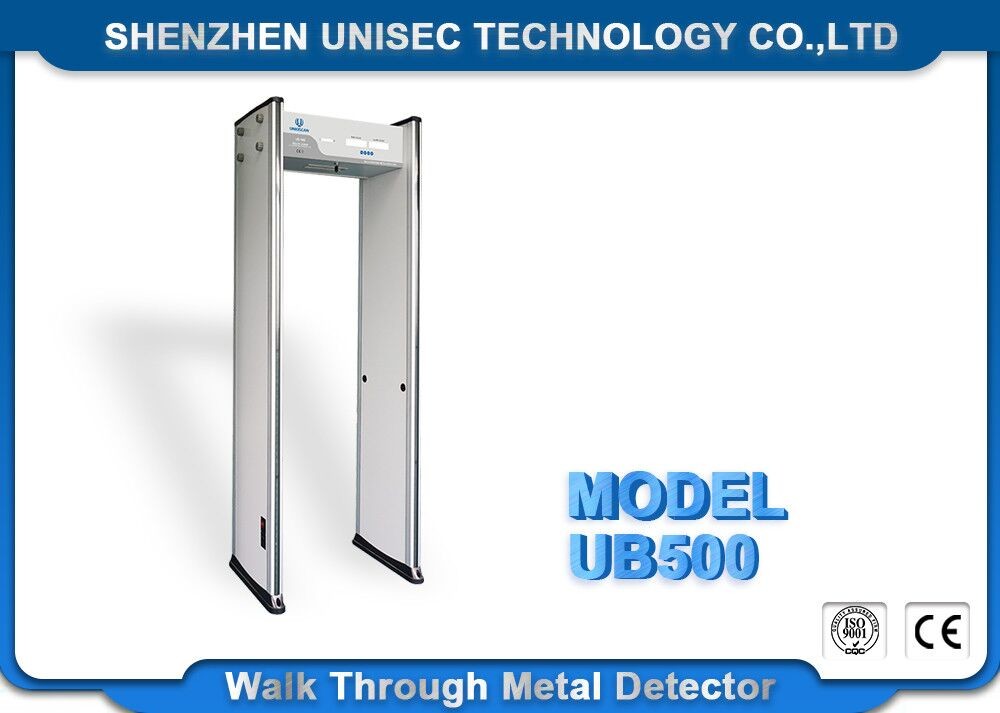 6 Zone Walk Through Metal Detector , Walk Through Body Scanners UB500 ...