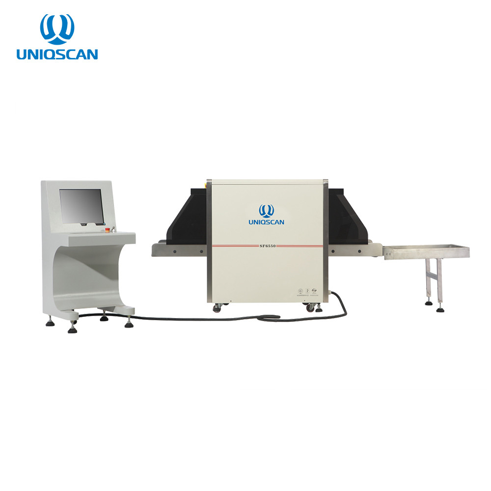 SF6550 X Ray Baggage Scanner Machine , Airport Baggage X Ray Machines 0 ...