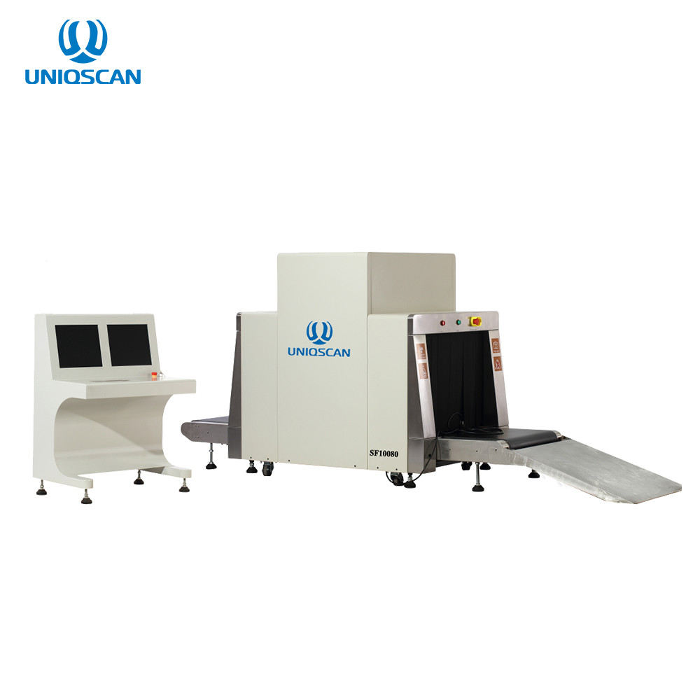UNIQSCAN X Ray Baggage Inspection Scanner SF10080 Dual Energy 40AWG ...