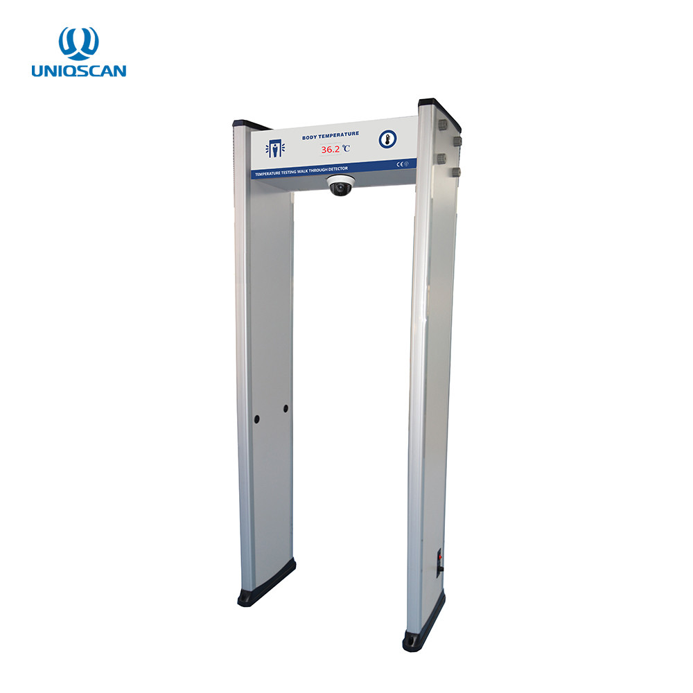 UB500 Multi Zone Walk Through Temperature Scanner Metal Detector Gate ...