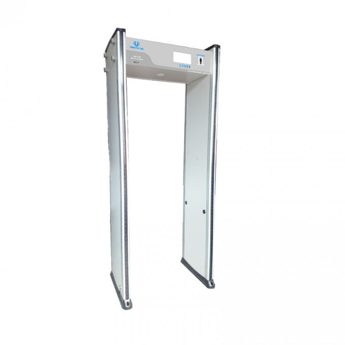 4.7 Inch 33 Zone Pass Through Metal Detector Security Gate For Airport ...