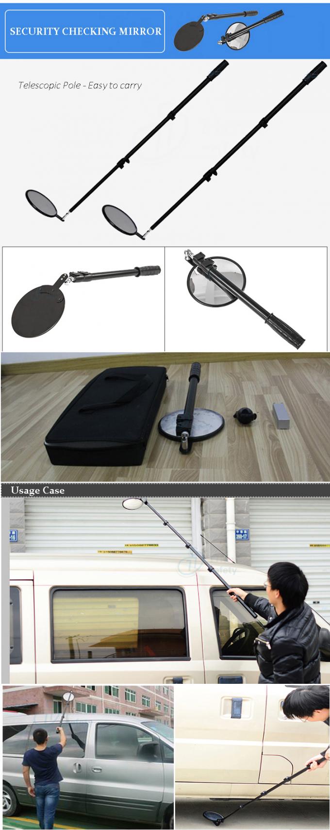 Acrylic Material Under Vehicle Surveillance System Round Mirror For ...