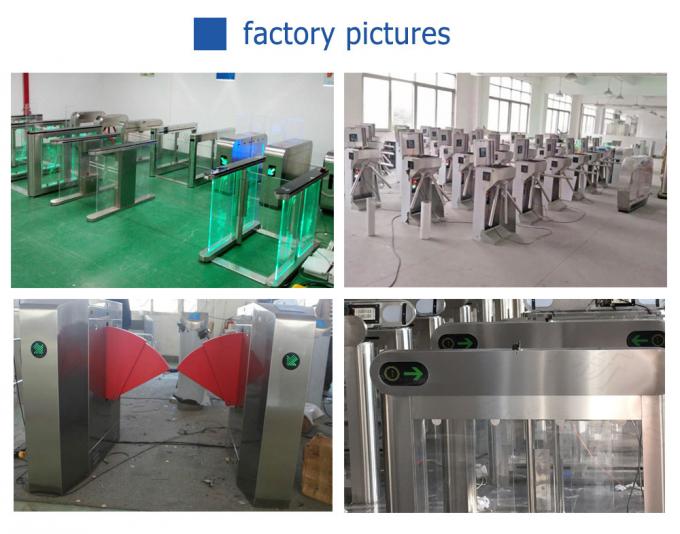 Security Access control pedestrian security swing arm turnstile