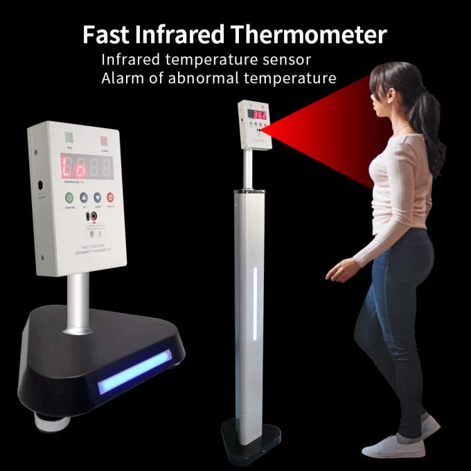Fast Infrared Thermometer Measuring Box With Floor-standing For Body ...